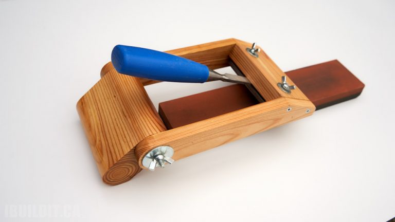 Chisel And Plane Sharpening Jig Plans - Plans - IBUILDIT.CA