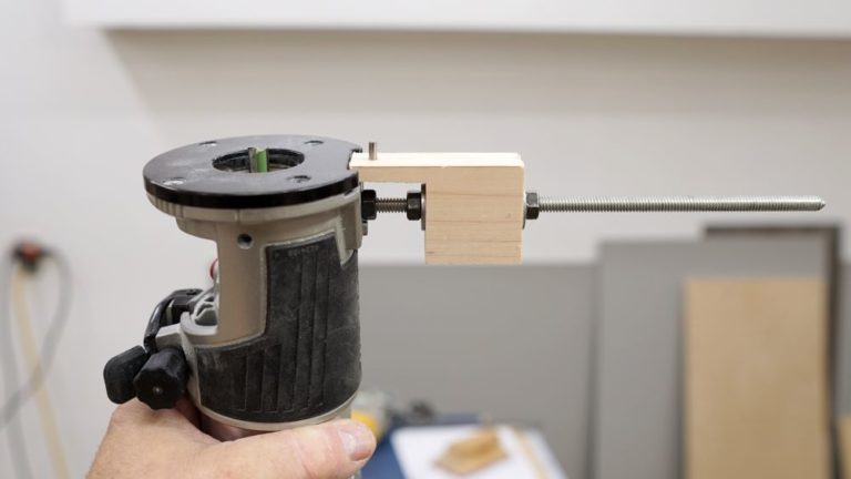 How To Make A Circle Cutting Guide - IBUILDIT.CA