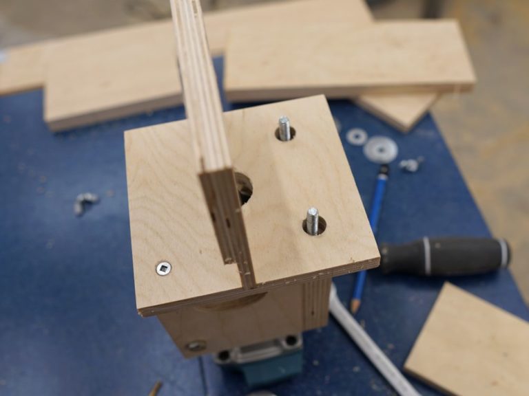 Making An Edge Banding Trimmer Attachment - IBUILDIT.CA