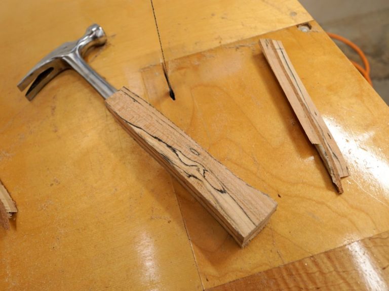 How To Make A New Handle For A Hammer - IBUILDIT.CA