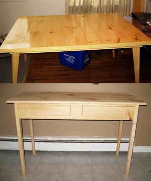 Reborn Table - Offcuts - IBUILDIT.CA