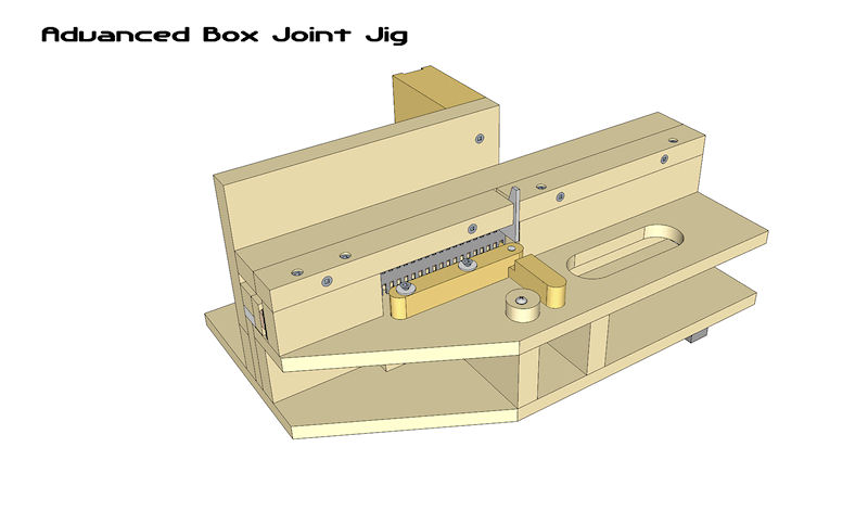Box Joint Jig Plans - Building It - IBUILDIT.CA