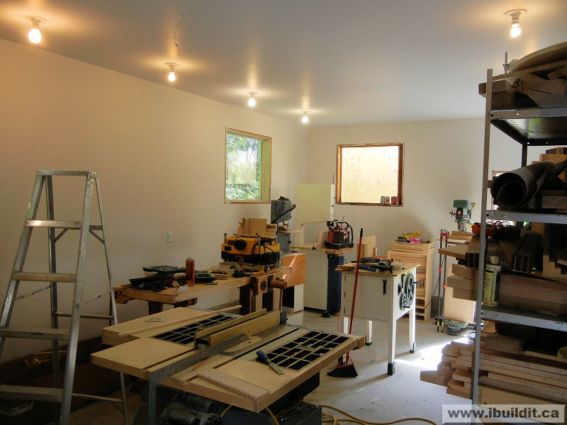 Finish the new Workshop - IBUILDIT.CA