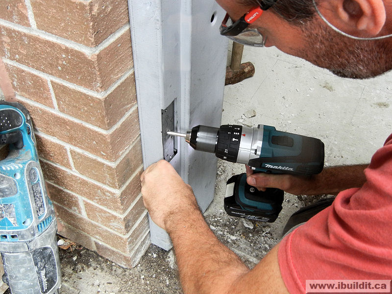 Installing a Metal Frame and Door - IBUILDIT.CA