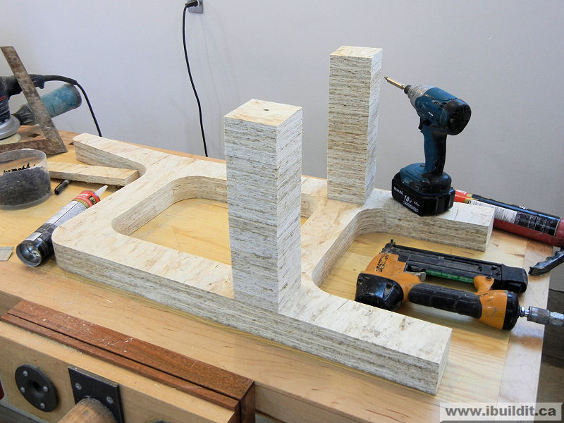 How To Make A Stool From OSB - IBUILDIT.CA