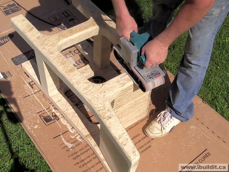 How To Make A Stool From OSB - IBUILDIT.CA