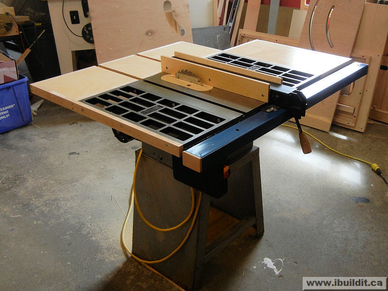 How To Rebuild a Table Saw - IBUILDIT.CA