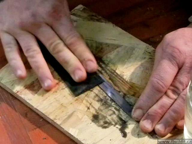 How To Make A Small Carving Knife - IBUILDIT.CA