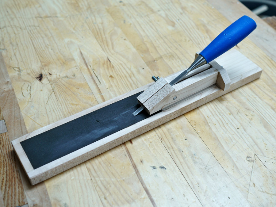 How To Make A Chisel Sharpening Jig - IBUILDIT.CA