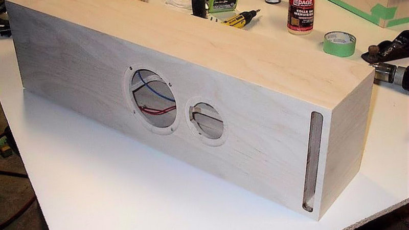 Compact Transmission Line Speakers - IBUILDIT.CA