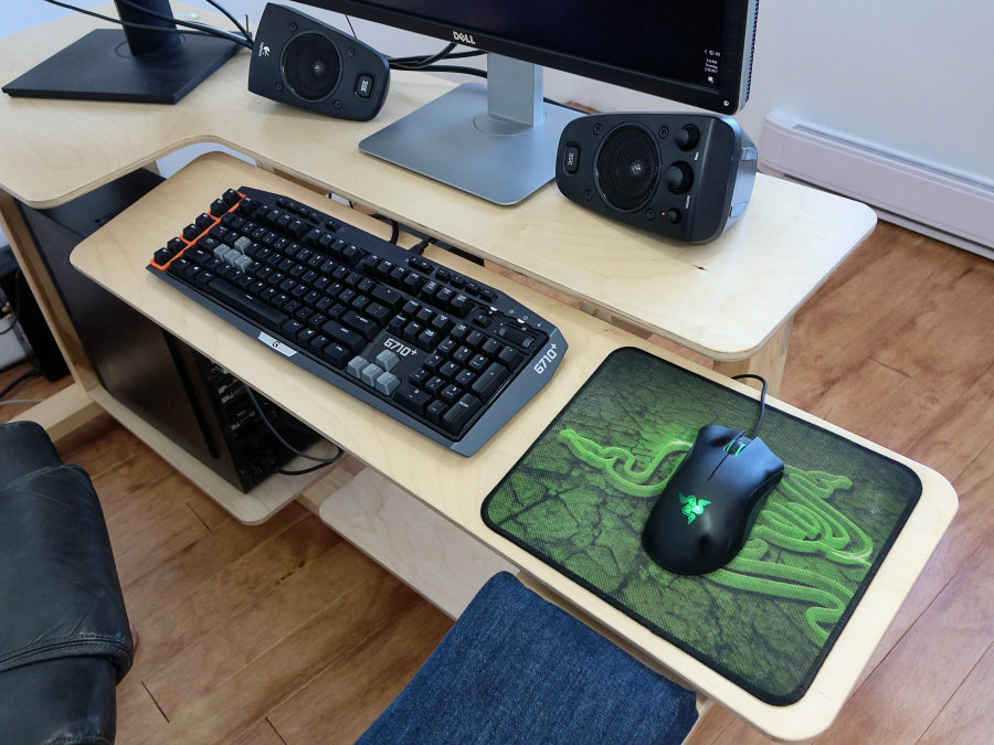 How To Make a Computer Desk - IBUILDIT.CA