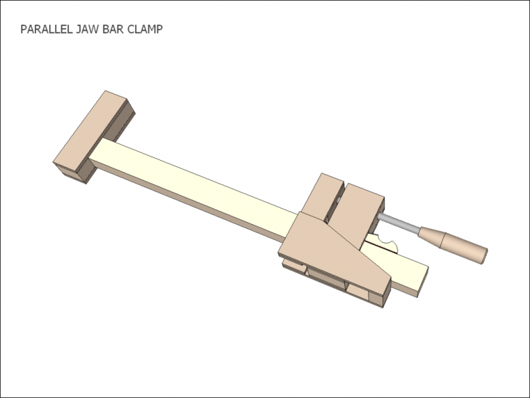 How To Make A Parallel Jaw Bar Clamp - IBUILDIT.CA
