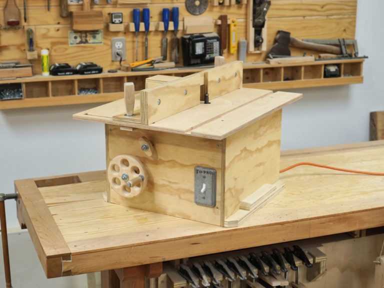 Bench Top Router Table - IBUILDIT.CA