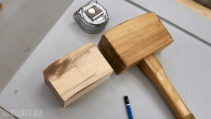 How To Make A Woodworking Mallet - IBUILDIT.CA