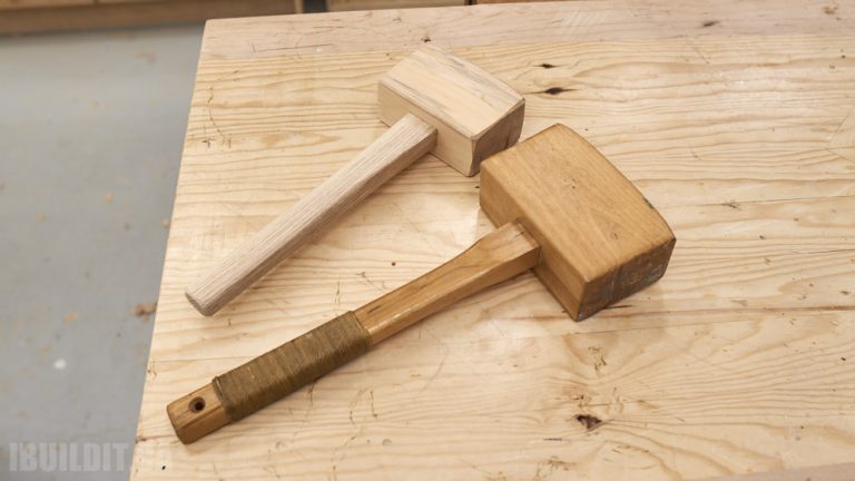 How To Make A Woodworking Mallet - IBUILDIT.CA