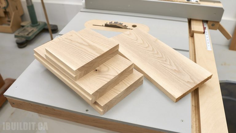 How To Make A Step Stool - Solid Wood - IBUILDIT.CA