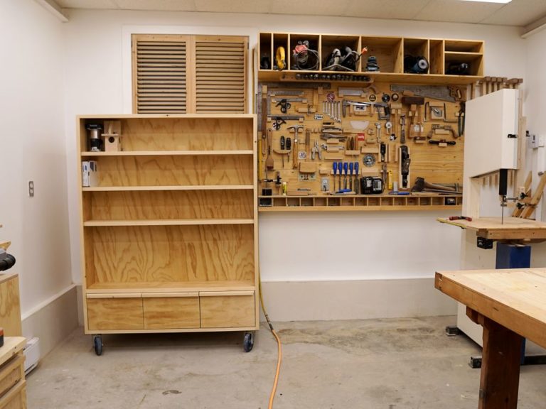 Mobile Storage Unit with Drawers - IBUILDIT.CA