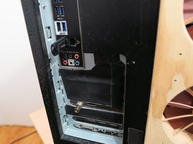 Refitting My Wooden Computer Case - IBUILDIT.CA